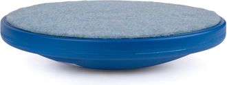 Sport-Thieme Sportkreisel | Koordinations- und Gleichgewichtstraining | Rutschhemmende Fliesauflage | Belastbar bis 120 kg | Kunststoff | &Oslash; 40 cm | Blau