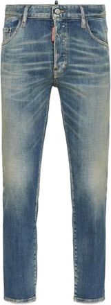 Dsquared2 Femme, Jeans, Bleu, Taille: 44 FR Skater Jeans