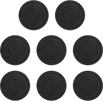 Valiclud DOITOOL 8 Stück Teiliges Anti Waschmaschinen Füße rutschfest Stoßdämpfend Waschmaschinenunterlage für Waschmaschine Trockner Tretmühle mit Starker Tra