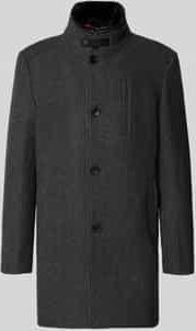 Cinque Regular Fit Mantel mit Stehkragen Modell Arsenal