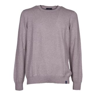 Fay Luxuri&ouml;se braune Strickware - - Knitwear - Herren - Braun - 2XL