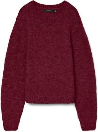 Vero Moda Pull en Maille VMNOVAH Pull-Overs Winetasting S Winetasting S