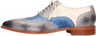 Melvin & Hamilton Homme Jeff 28 Vegas Pepper White Tissu Oxford, Multicolore, 43 EU