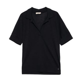 Herno Femme, Tops, Bleu, Taille: 44 FR Polo Chemises