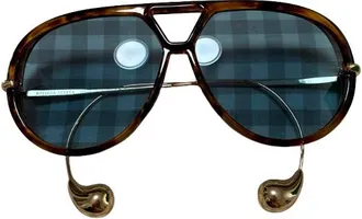 Bottega Veneta Blue Lens Sunglasses