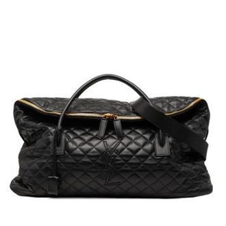 Saint Laurent Pre-owned Gesteppte Reisetasche - - Pre-owned - Damen - Schwarzk - ONE SIZE