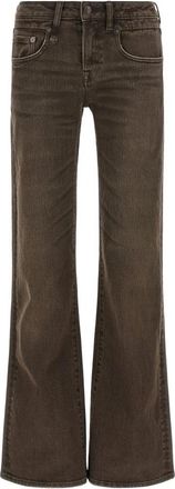 R13 Boy Flare Jeans - - Jeans - Damen - Braun - W28