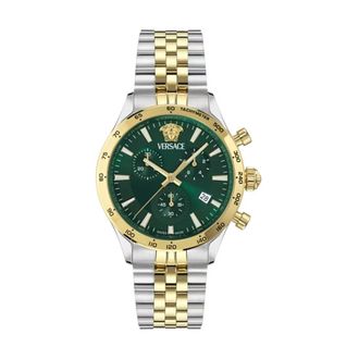 Versace Homme, Accessoires, Multicolore, Taille: ONE Size Hellenyium Chrono Petite Bracelet