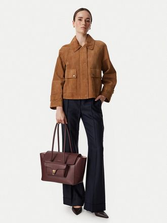 Coccinelle Handtasche Coccinelle T8A Coccinelle Double Beat E1 T8A 11 02 01 Dunkelrot