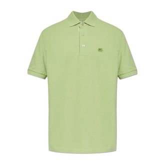 Etro Cotton Polo Shirt - - Tops - Herren - Gr&uuml;n - M