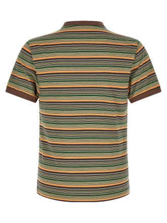Marni Horizontal-Striped Cotton Jersey T-shirt - Green