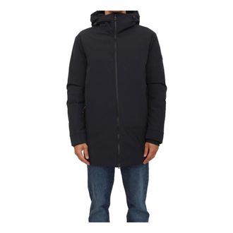 Peuterey Homme, Vestes, Noir, Taille: 3XL Manteau Parka Trench Noir