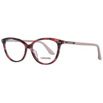 Longines Longines, Femme, Accessoires, Brun, Taille: ONE Size Montures Optiques Cat Eye Rouges