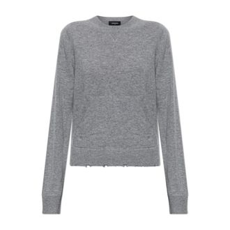 Dsquared2 Pocket Sweater - - Knitwear - Damen - Grau - XS