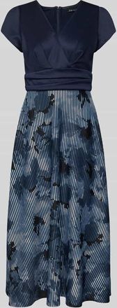 Swing Maxikleid mit floralem Print