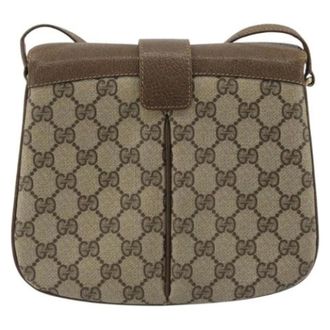 Gucci Sac bandouli&egrave;re vintage doccasion - Femme - Pre-owned - Brun - Taille: ONE Size