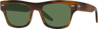 Barton Perreira Homme, Accessoires, Brun, Taille: 53 MM Blackwell Lunettes de soleil