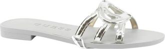 Guess Femme, Chaussures, Gris, Taille: 40 EU Slide Sandal