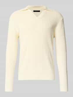 Matinique Strickpullover mit gerippten Abschlüssen Modell kollo