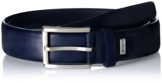 Monti Herren London Gürtel, per pack Blau (navy 1200), (Herstellergröße: 115)