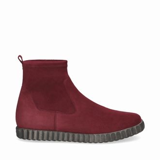 Peter Kaiser Damen - Boots 75337 in rot Rauleder