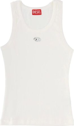 Diesel Femme, Tops, Blanc, Taille: 36 FR T-Anki-Od Tank Top