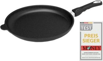 AMT Gastroguss AMZN-428-Z20B Po&ecirc;le &agrave; frire de 28 cm de diam&egrave;tre avec manche amovible, non compatible avec linduction, finition antiadh&eacute;sive Lotan, po&ecirc;le en fonte (fo