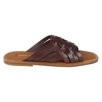 Miu Miu Slider - - Shoes - Damen - Braun - 37 EU