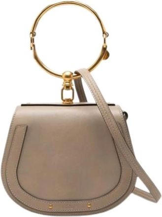 Chlo&eacute; Pre-owned Nile Crossbody Bag - Femme - Pre-owned - Gris - Taille: ONE Size