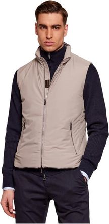 Moorer Homme, Vestes, Beige, Taille: S Senio-Skt Vest