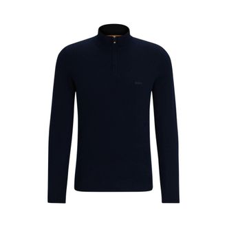 HUGO BOSS Homme, Pulls, Bleu, Taille: L SweaT-shirts à capuche élégants pour hommes et femmes