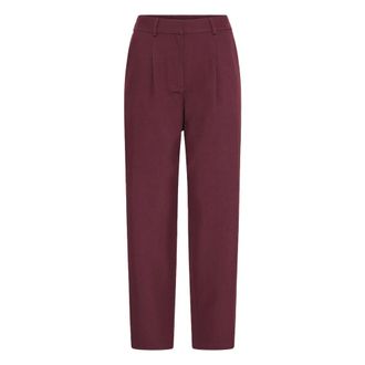 Ichi Ichi - Ihfava Pantalon Ancle - Femme - Pantalons - Violet - Taille: 40 FR