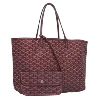 Goyard Pre-owned Leder Handtaschen - - Pre-owned - Damen - Rot - ONE SIZE