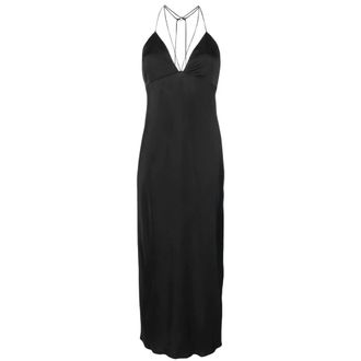 Calvin Klein Femme, Robes, Noir, Taille: 36 FR Robe Midi