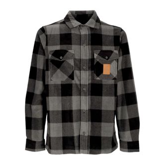 Etnies Langarm Woodsman Fleece Hemd - - Shirts - Herren - Schwarzk - XL