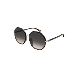 Chlo&eacute; Femme, Accessoires, Multicolore, Taille: 59 MM Geometric Lunettes de soleil
