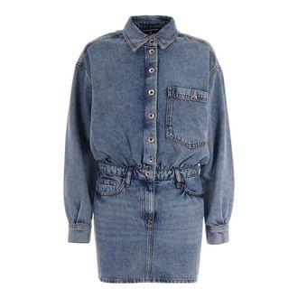 Patrizia Pepe Shirt Kleider - - Dresses - Damen - Blau - XS