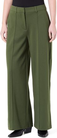 Ichi Damen IHKATE SUS Office Wide PA Lässige Business-Hose, 190419/Rifle Green, XL