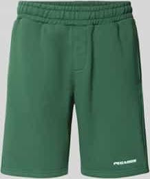 Pegador Shorts mit elastischem Bund und Logo-Stitching