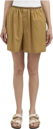 Christophe Lemaire Femme, Shorts, Jaune, Taille: 36 FR Pa1270 Lf1500 Boxer Shorts