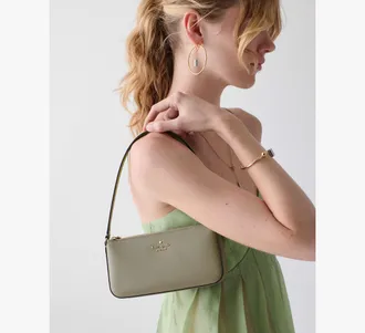 Kate Spade New York Kate Spade Gemini Tasche, Extraklein f&uuml;r Frauen in Perlmuttschale | Saffiano