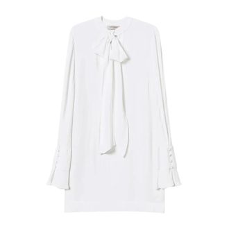 Twinset Wei&szlig;e Elegante Bluse - - Blouses & Shirts - Damen - Wei&szlig; - M