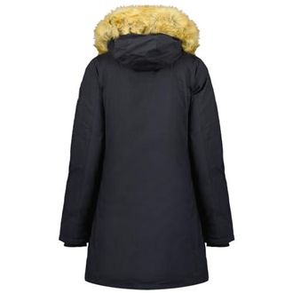 Canadian Peak Dinastipeak Lady - Parka Longue Epaisse Chaude Femme Automne Hiver - Manteau Fin Capuche Fausse Fourure - Blouson Coupe Vent - Doudoune Elegante Femme