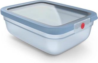 Emsa oneClick Frischhaltedose, verschlossen mit nur 1 x Klick, Lebensmittel 2 x l&auml;nger frisch, 100% dicht, Made in Germany, 2,3L, gefrier-, mikrowellen- un