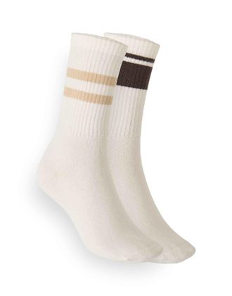 OPUS Damen Socke | YENNIS CLUB Doppelpack Socken aus Organic Cotton milk, 39-41