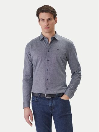 HUGO BOSS Hemd Mysoft 50519748 Dunkelblau Slim Fit
