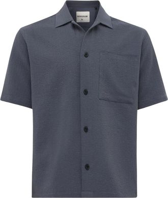 Genti Homme, Chemises, Gris, Taille: 2XL Chemise Coupe D&eacute;contract&eacute;e Monogramme Sunset