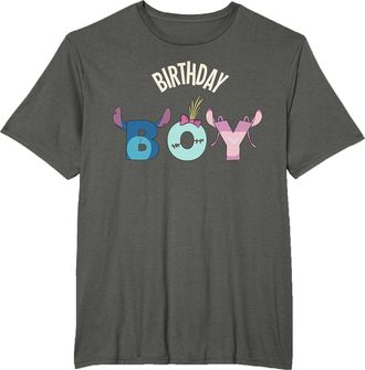 Disney Lilo & Stitch Birthday Boy Matching Birthday Party T-Shirt