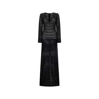 DAVID KOMA Knitted Kleider - - Dresses - Damen - Schwarzk - XS