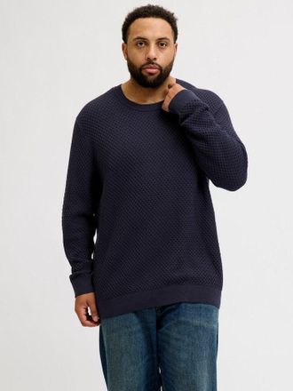 Jack & Jones Plus Size Strickpullover JPRBLUBARKLEY KNIT CREW NECK PLS